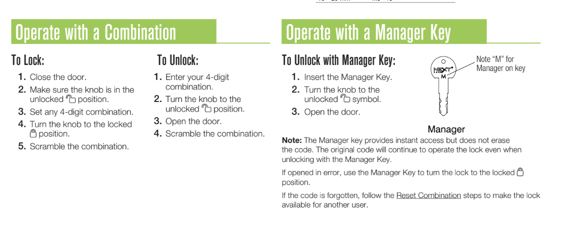 Using Combinations and Manager Keys – Heartwork